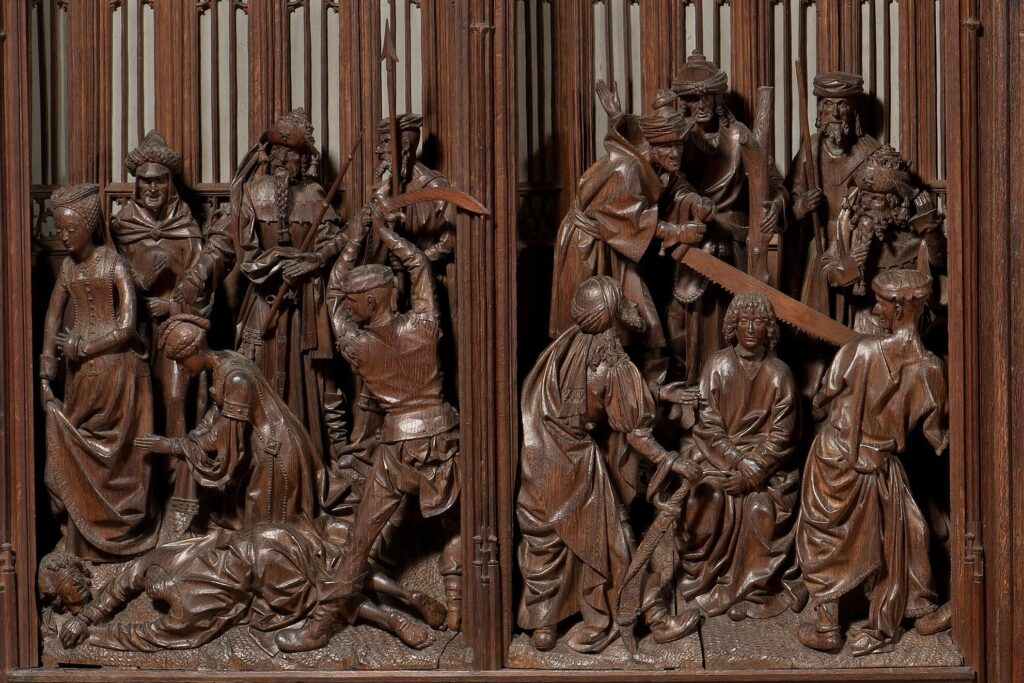 the low countries Saint George Altarpiece by Jan Borman - the low countries
