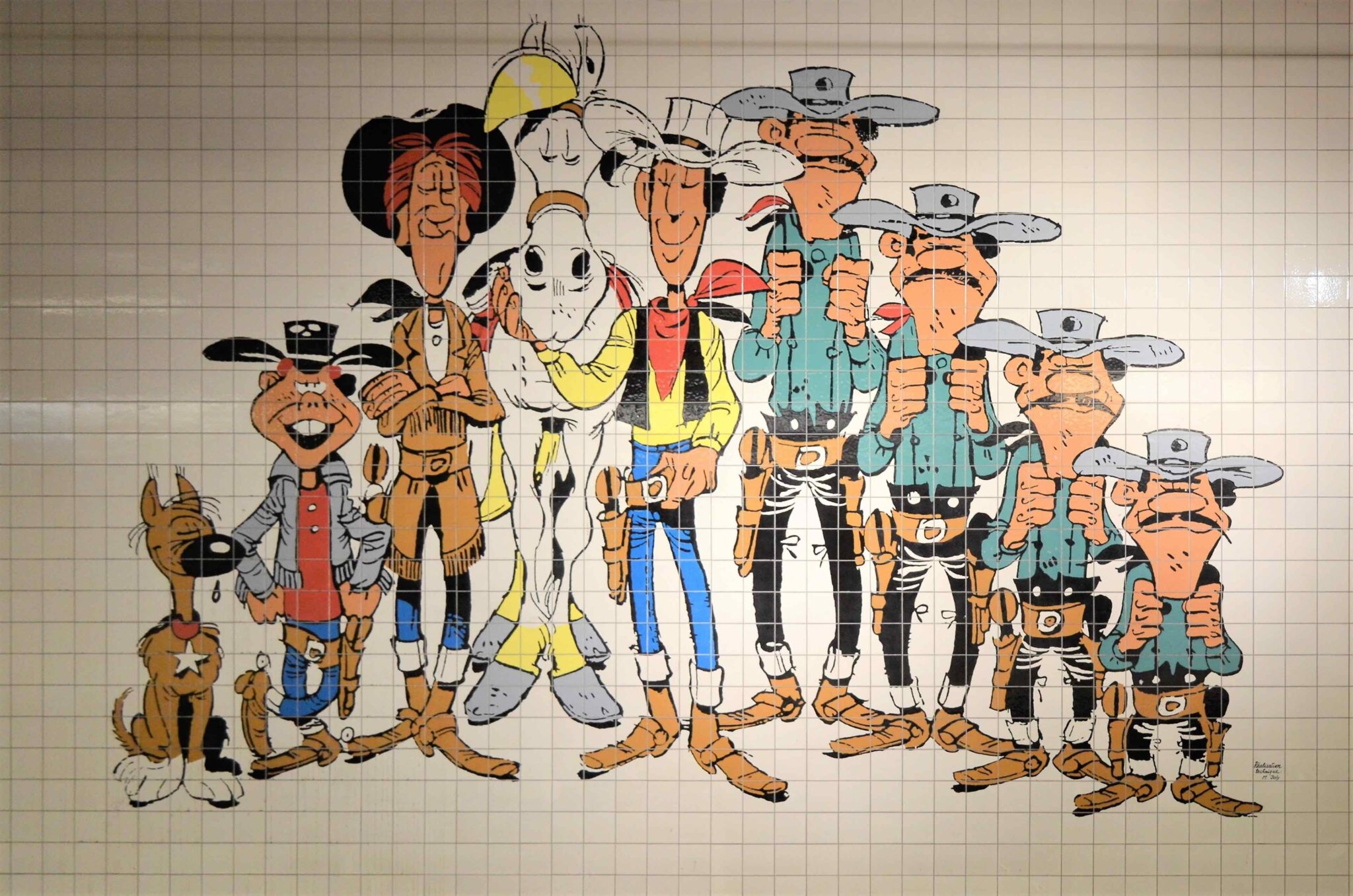 the low countries Lucky Luke, a World-Famous Cowboy From Flanders - the ...